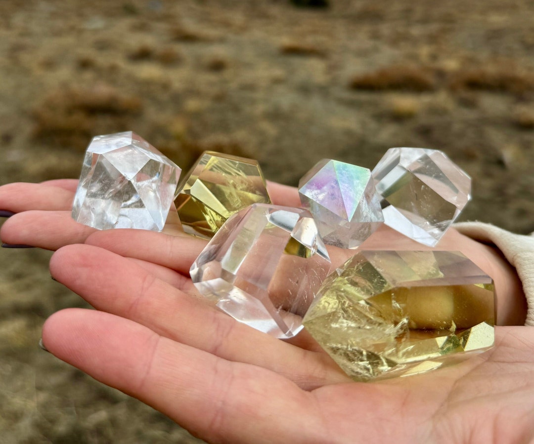 Mt. Shasta Charged Healing Crystals: Citrine, Clear Quartz, Aura Quartz ...