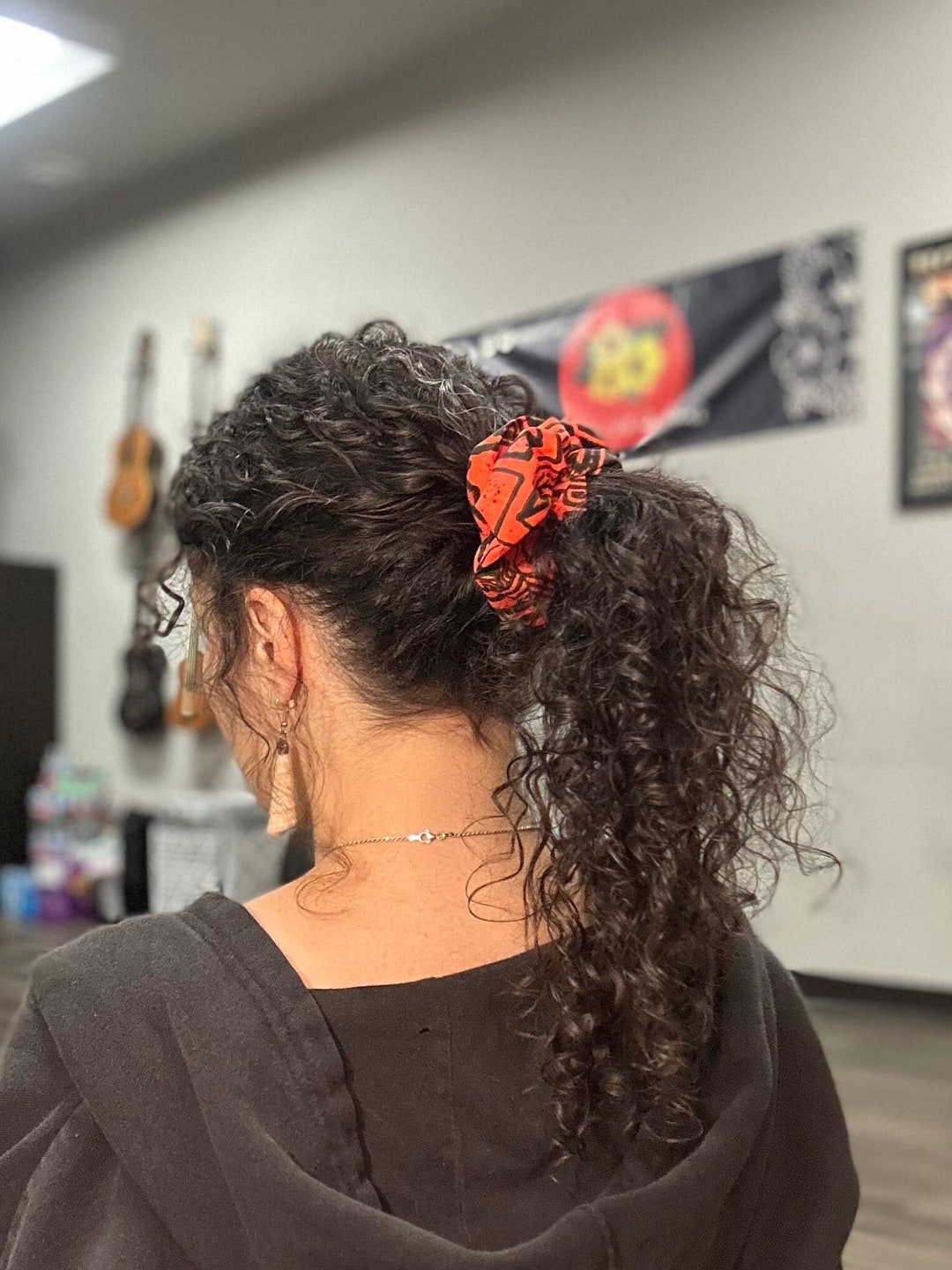Hawaiian Tribal Print Hula Hair Scrunchies Hair Accessory Hair Piece - Etsy