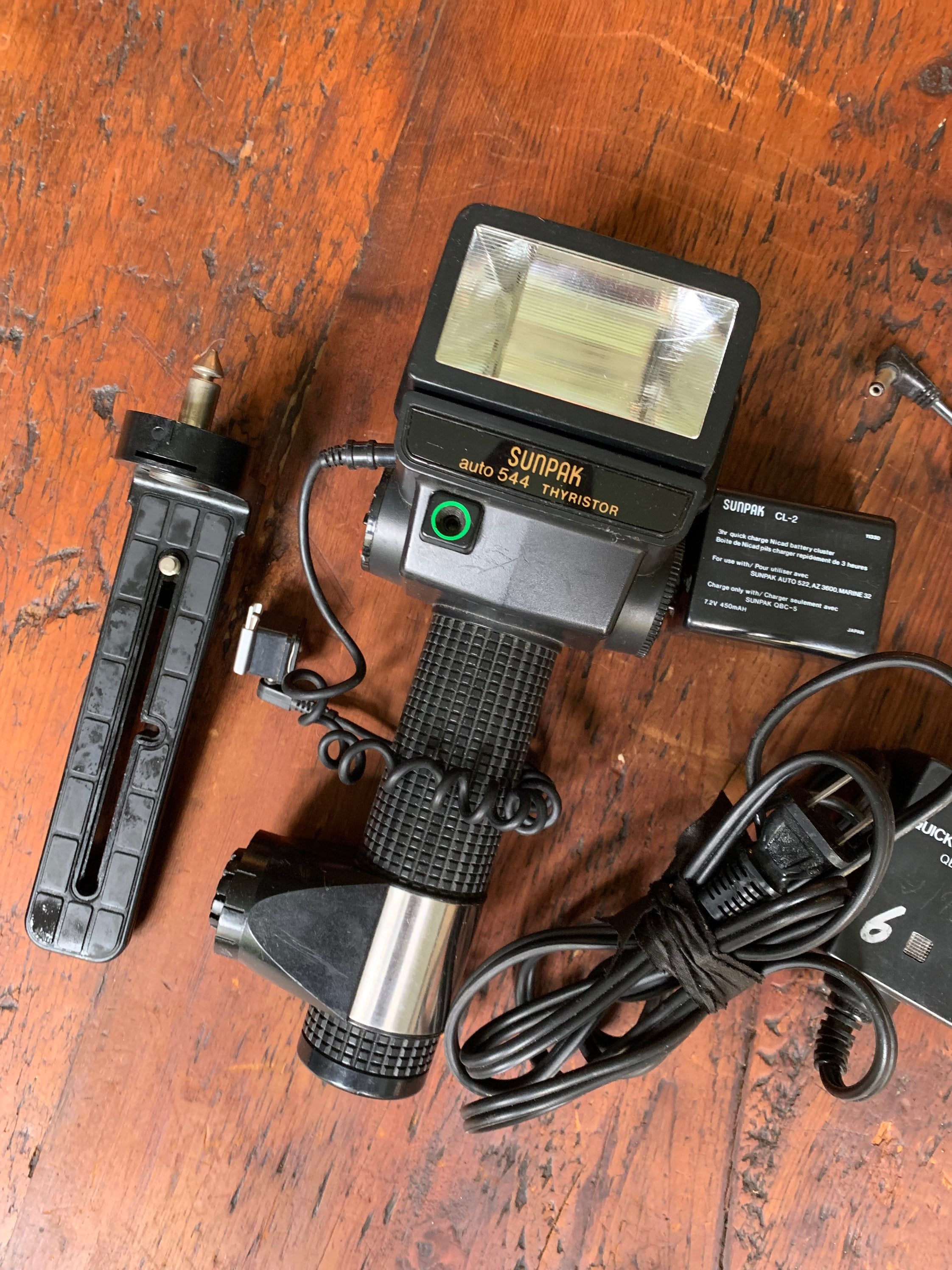 Sunpak Auto 544 Thyristor High Mount Flash - Etsy