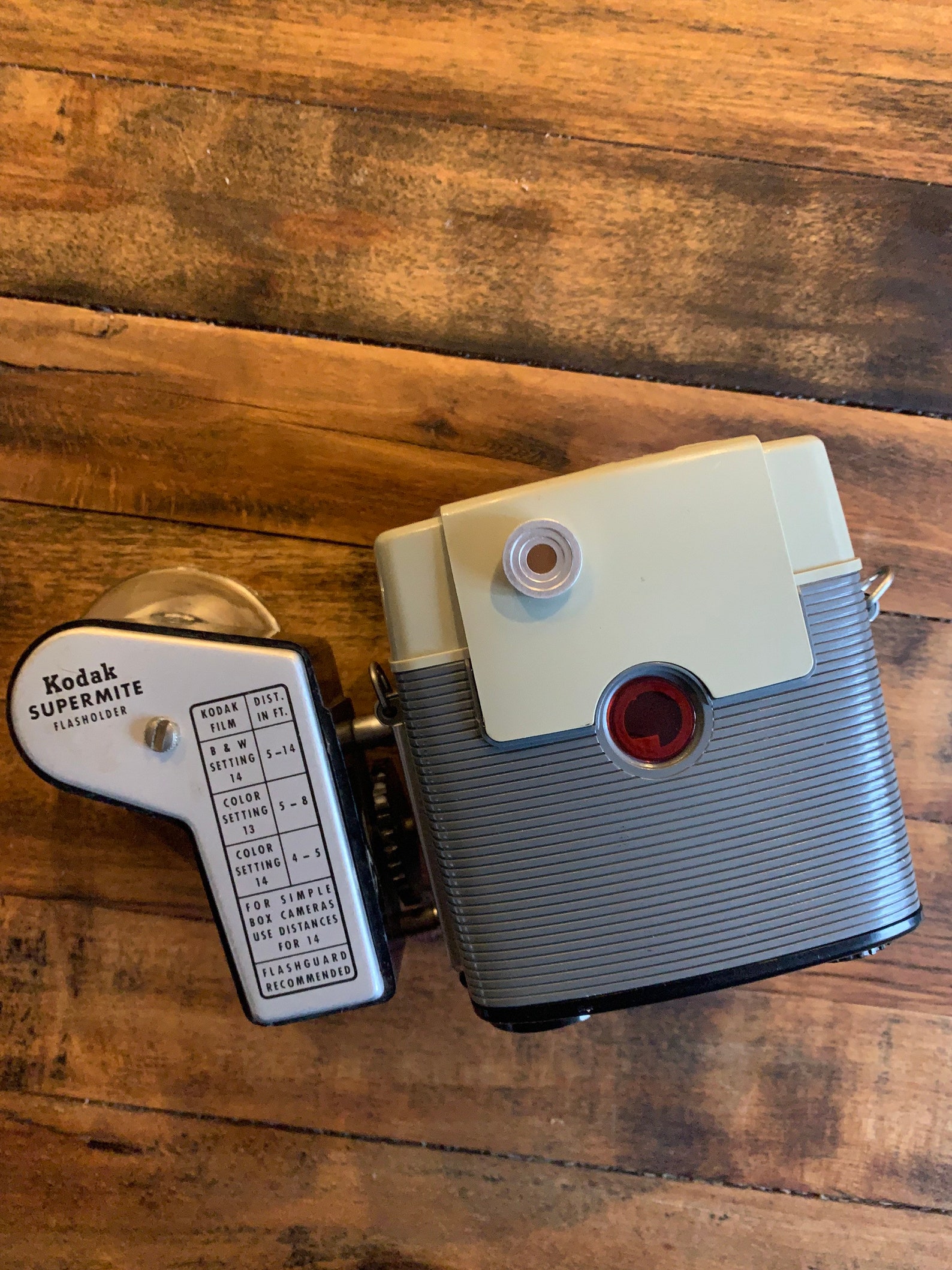 Vintage Brownie Starmeter Camera With Kodak Starmite Flasholder. - Etsy
