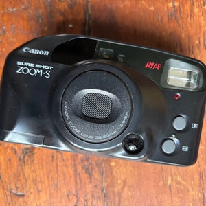 Canon Sure Shot Zoom-s 35mm Point and Shoot Camera. - Etsy