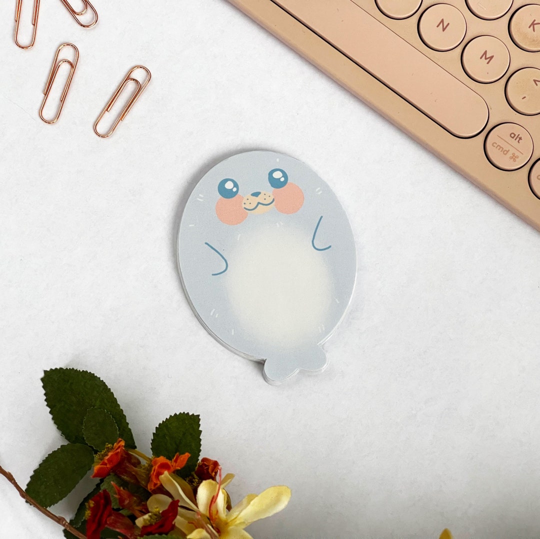 Seal Memo Pad, Notepad for Stationary, Journaling, or Office Supply - Etsy