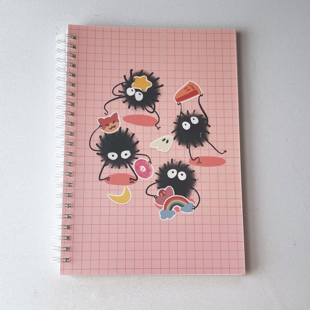 A5 Soot Spirits Reusable Sticker Book - Etsy