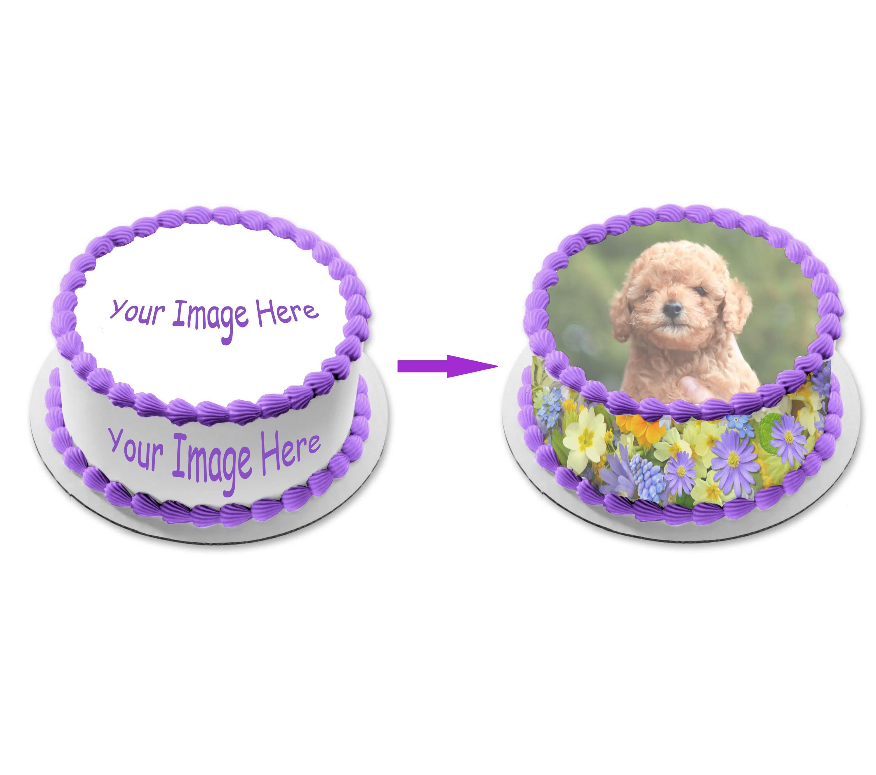 Custom Edible Image for Your Cake, Cupcake or Cookies. Frosting Sugar Sheets - Etsy