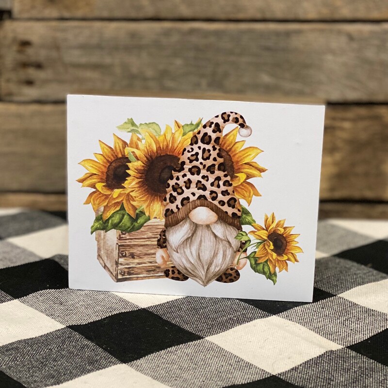 Sunflower Gnome - Etsy