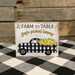Fresh Picked Lemons Wooden Block Sign Farm to Table Lemons - Etsy