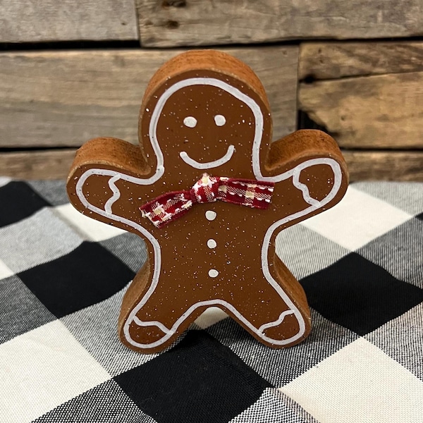 Gingerbread Man Kitchen Decor - Etsy