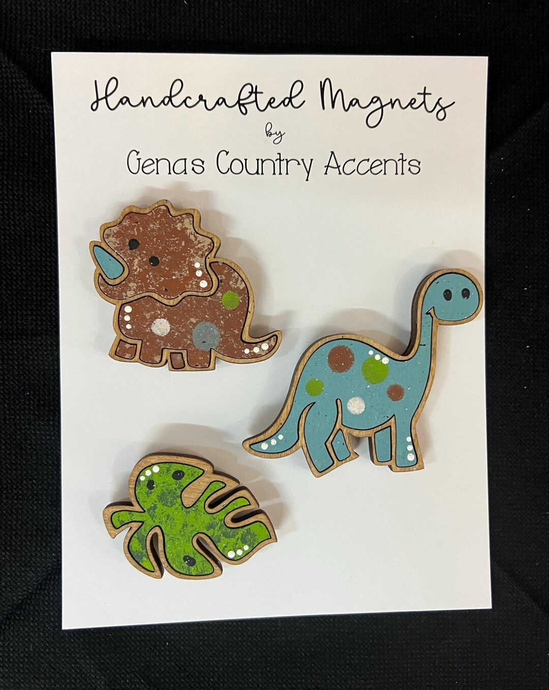 Dinosaur Magnets: Kids Refrigerator Magnets, Playroom Decor (set) - Etsy