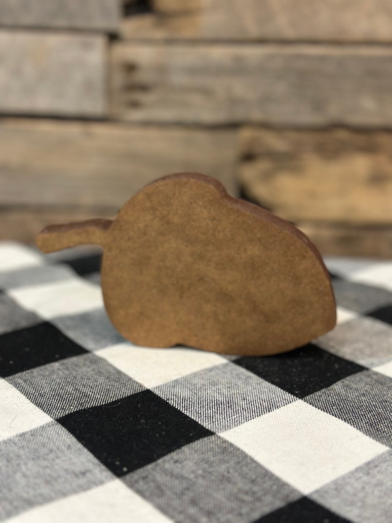 Checkered Wooden Acorn: Fall Tiered Tray Decor - Etsy