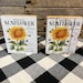 Welcome Sunflower Wooden Sign, Farmhouse Welcome Sign, Fall Sunflowers ...