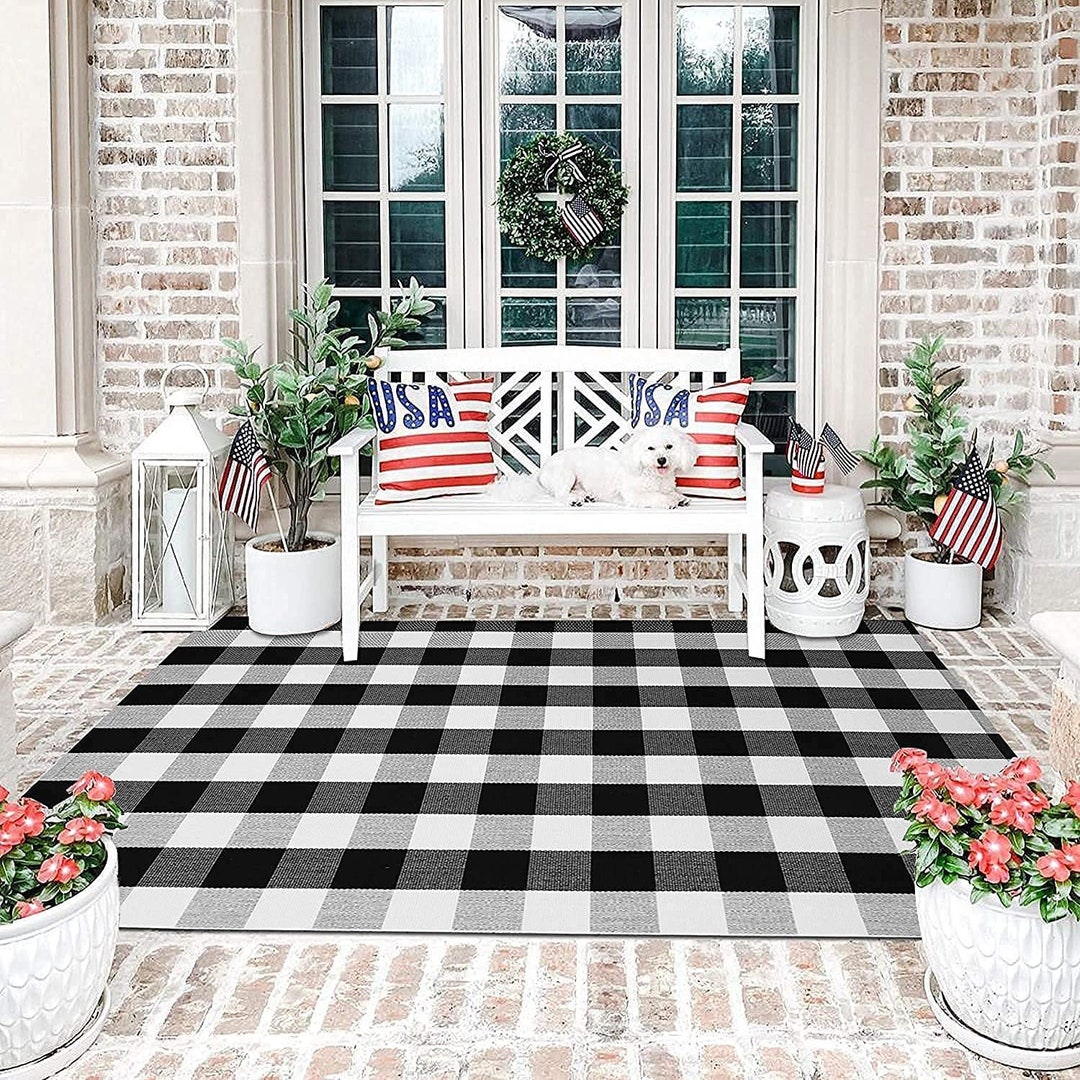 Buffalo Plaid Rug Buffalo Plaid Area Rug Door Mat Checkered Rug Buffalo ...