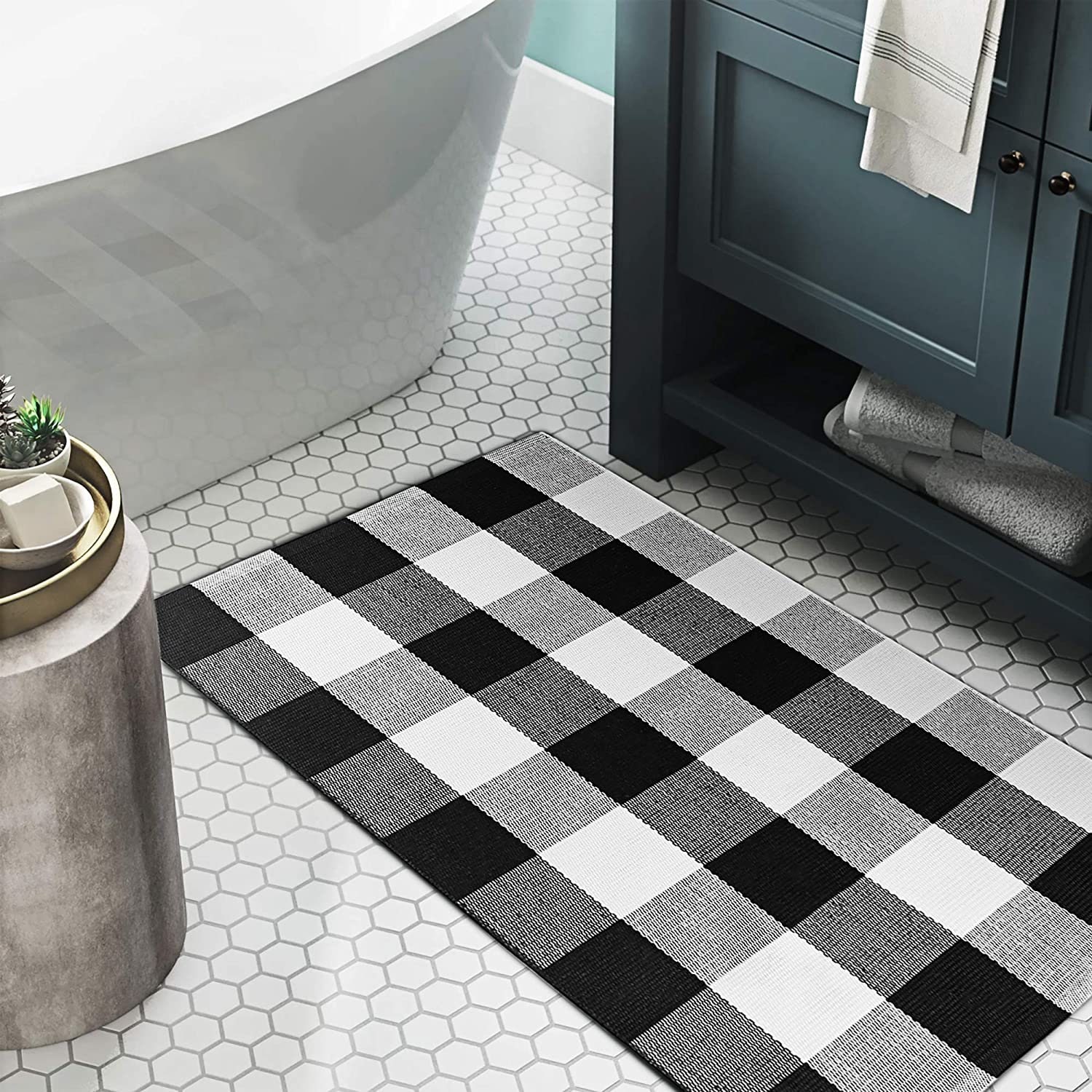 Buffalo Plaid Rug Buffalo Plaid Area Rug Checkerboard Rug - Etsy