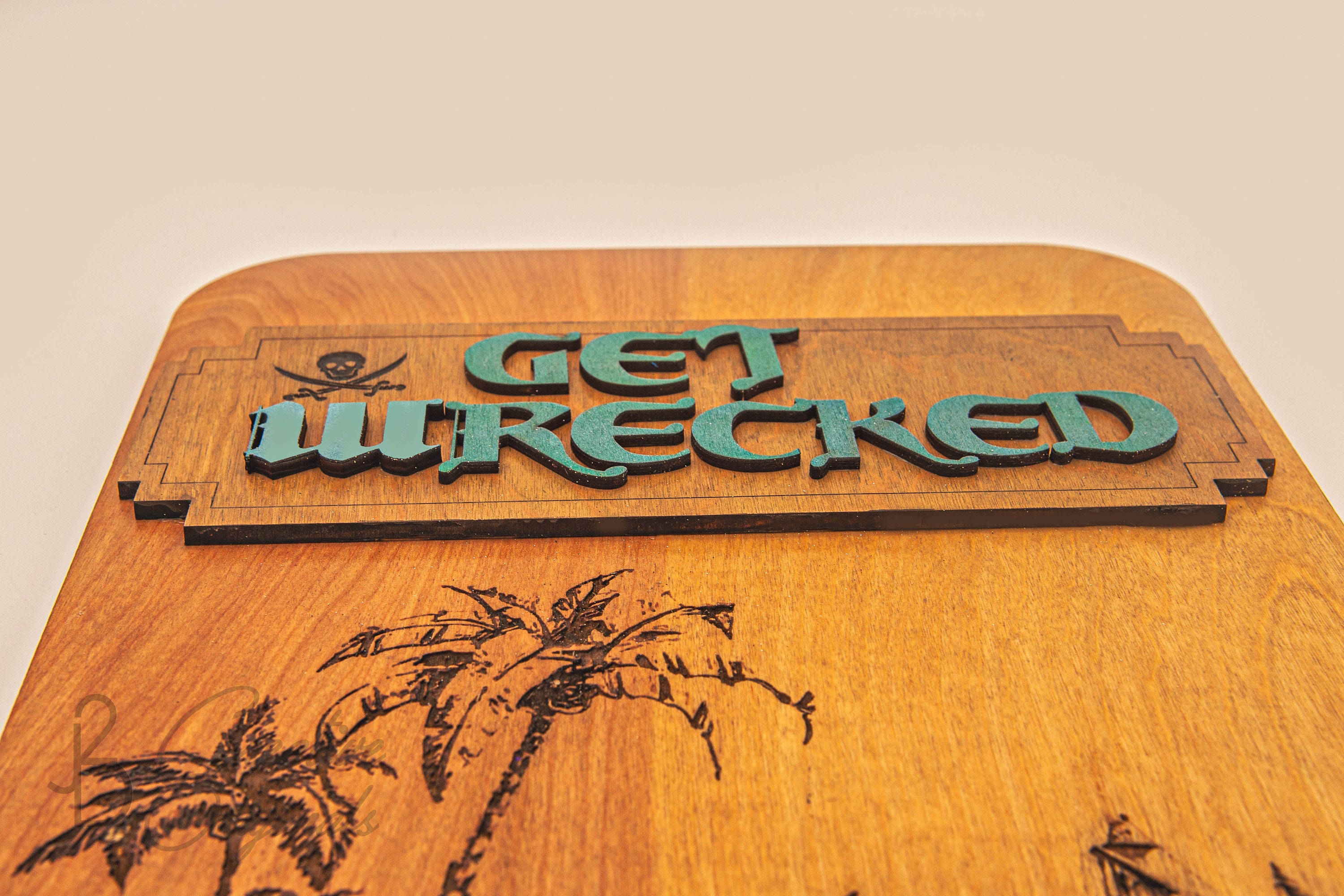 Pirate Decor / Wall Art Patio Sign Shipwreck Pirate. | Etsy