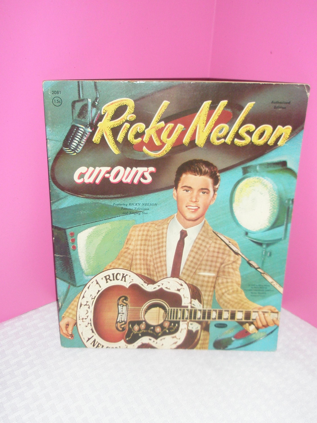 Vintage 1959 RICKY NELSON Cut-outs / Featuring Ricky Nelson / Famous ...