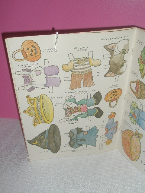 Vintage 1984 the CHARMKINS PAPER DOLL Book / 2 Punch-out Dolls of Brown ...