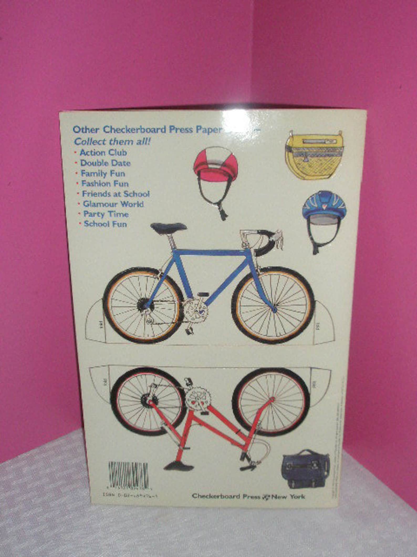VINTAGE 1990 ACTION CLUB Paper Doll Book / 90's Teen Fashions - Etsy