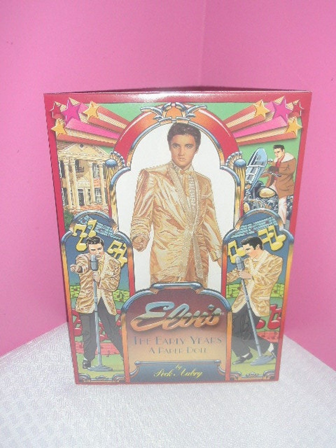 Vintage 1996 Elvis The Early Years A Paper Doll By Peck Aubry Etsy