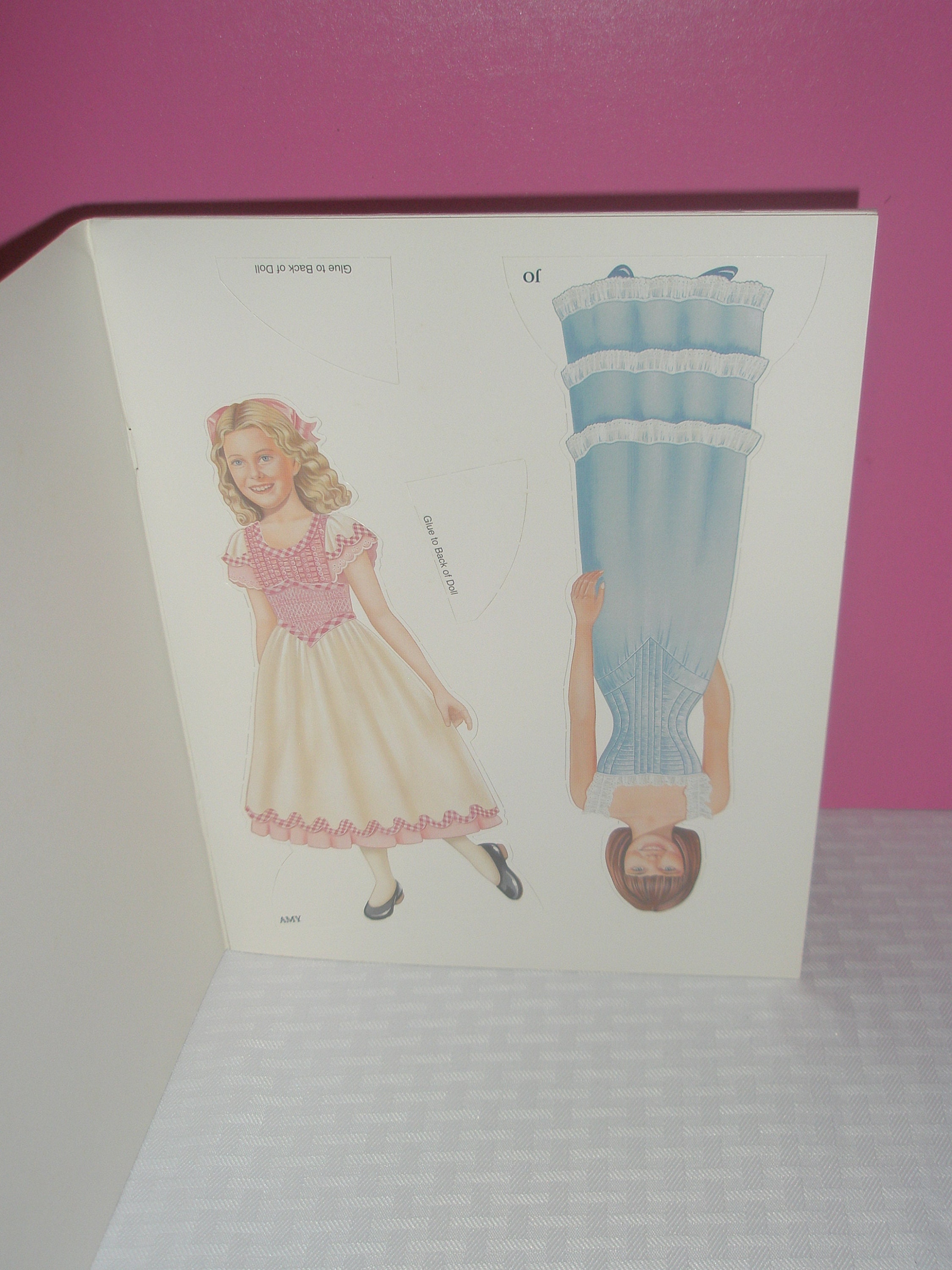 Vintage 1999 LITTLE WOMEN Paper Doll Collection From Peck Aubry / 4 Die ...