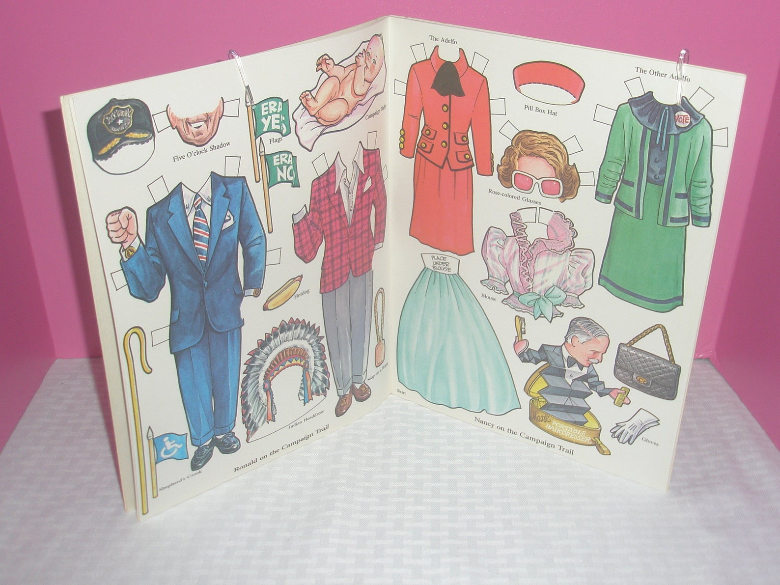 Vintage 1981 FIRST FAMILY the Reagan’s Paper Doll & Cut-out Book / 11 ...