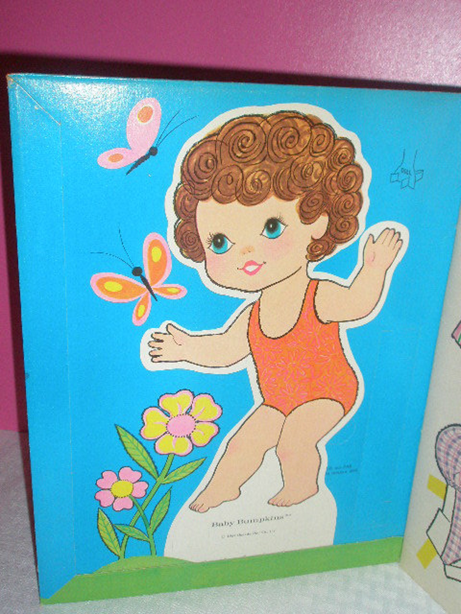 Vintage 1969 BABY BUMPKINS Doll Paper Doll Book / Baby Bumpkins Baby ...