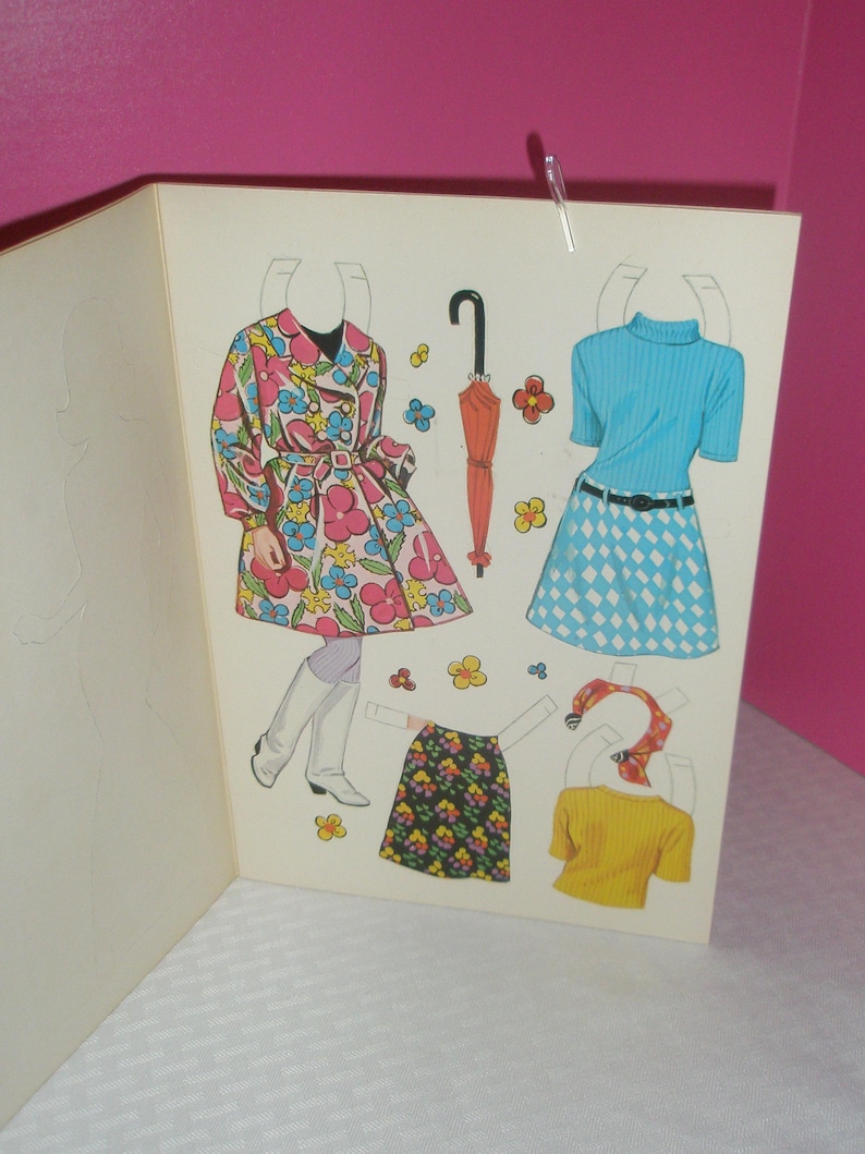 Vintage 1966 TERRI and TONYA the Duo-tones A Paper Doll Book / 2 Paper ...