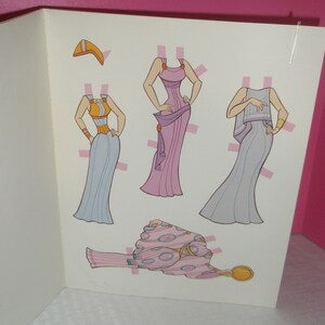 Vintage 1997 Disney’s HERCULES PRESS-OUT Paper Doll Book / Hercules ...
