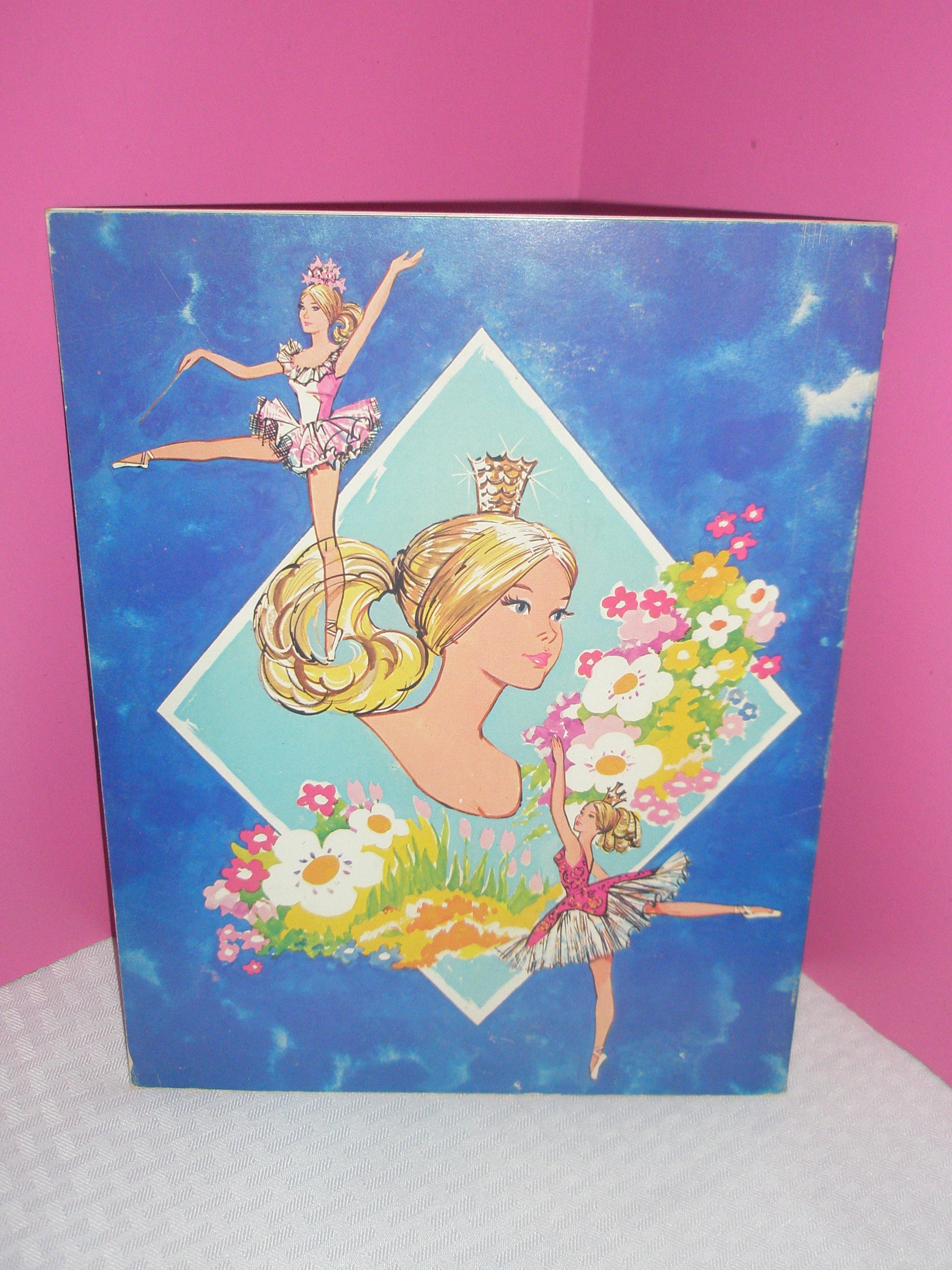 Vintage 1977 BALLERINA BARBIE Paper Dolls / 2 Barbie Paper Dolls / Pre ...