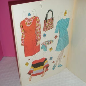 Vintage 1966 TERRI and TONYA the Duo-tones A Paper Doll Book / 2 Paper ...