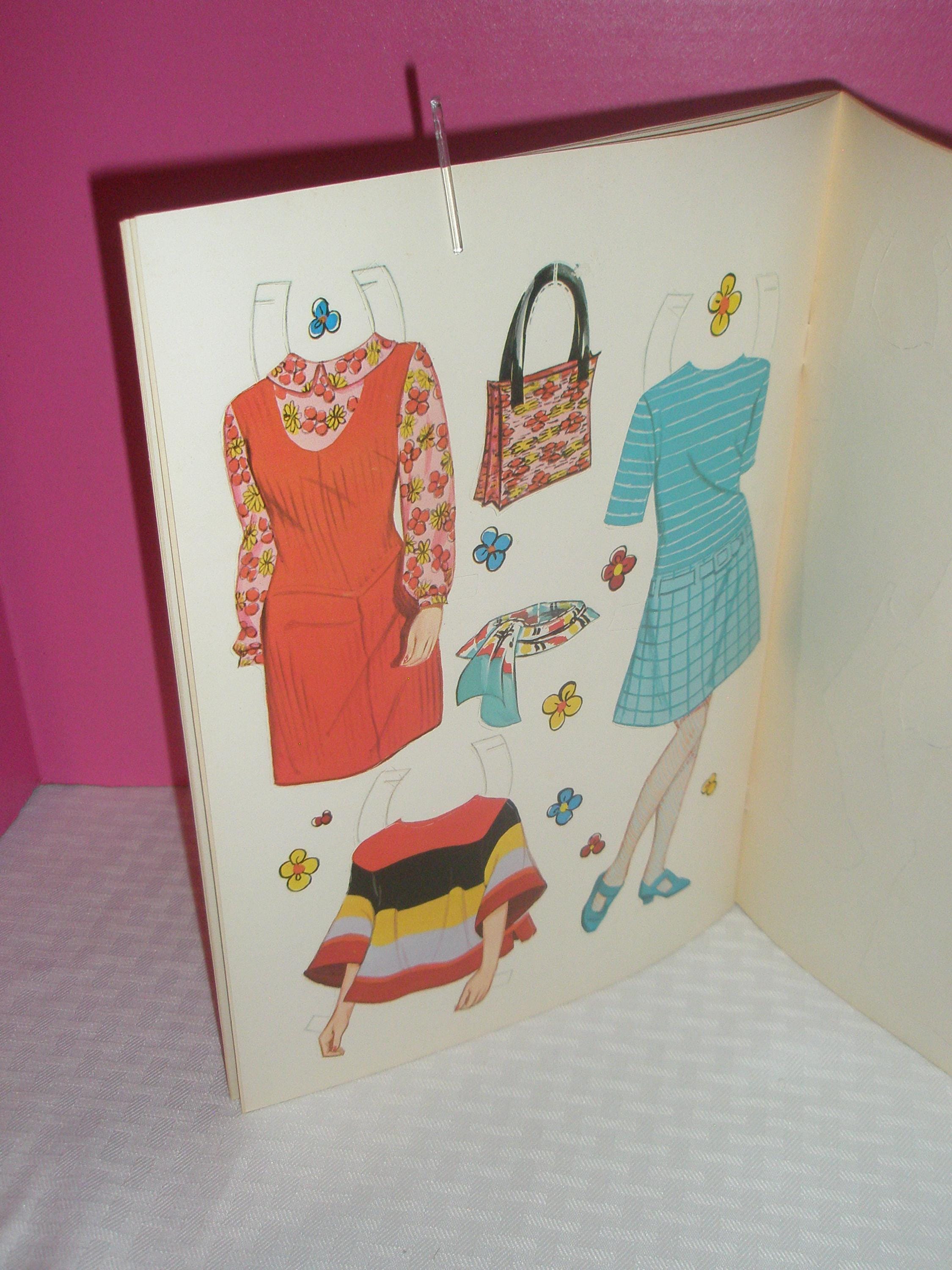 Vintage 1966 TERRI and TONYA the Duo-tones A Paper Doll Book / 2 Paper ...