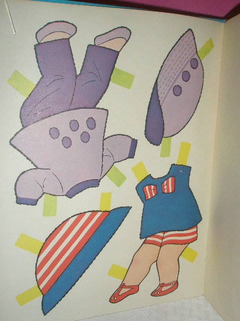 Vintage 1969 BABY BUMPKINS Doll Paper Doll Book / Baby Bumpkins Baby ...