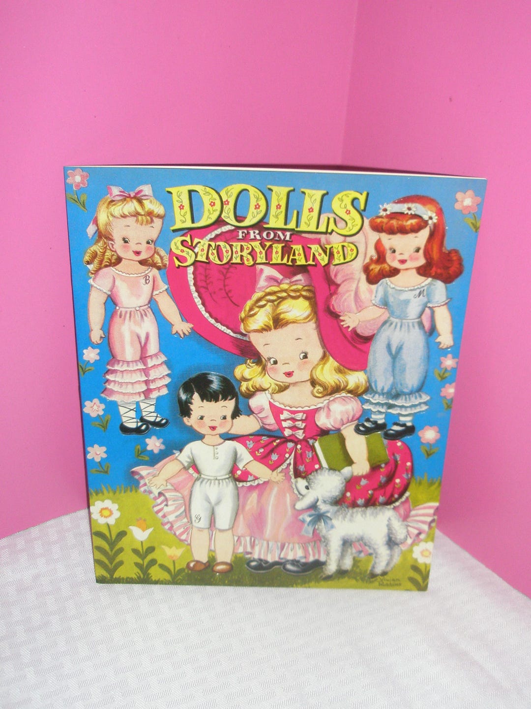 Vintage 1990’s DOLLS FROM STORYLAND Paper Doll Book / With Cute Fairy ...