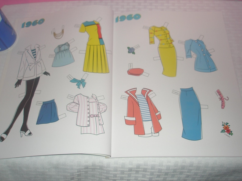 2025 BARBIE FASHIONS Through the Decades * A Paper Doll Book * Barbie ...