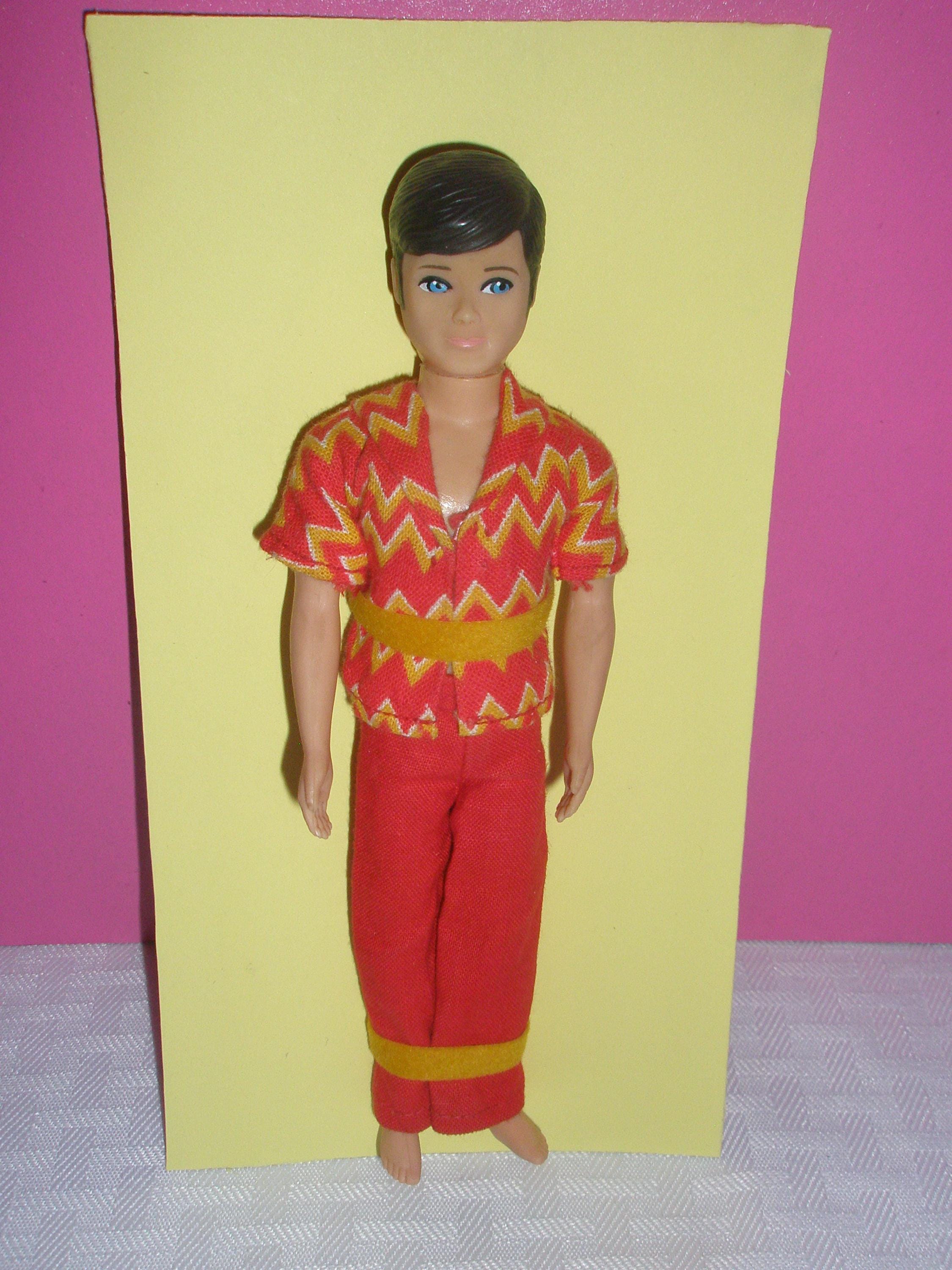 Vintage 1970 Topper Toys Dawn Dolls Boyfriend GARY in Original Shirt ...