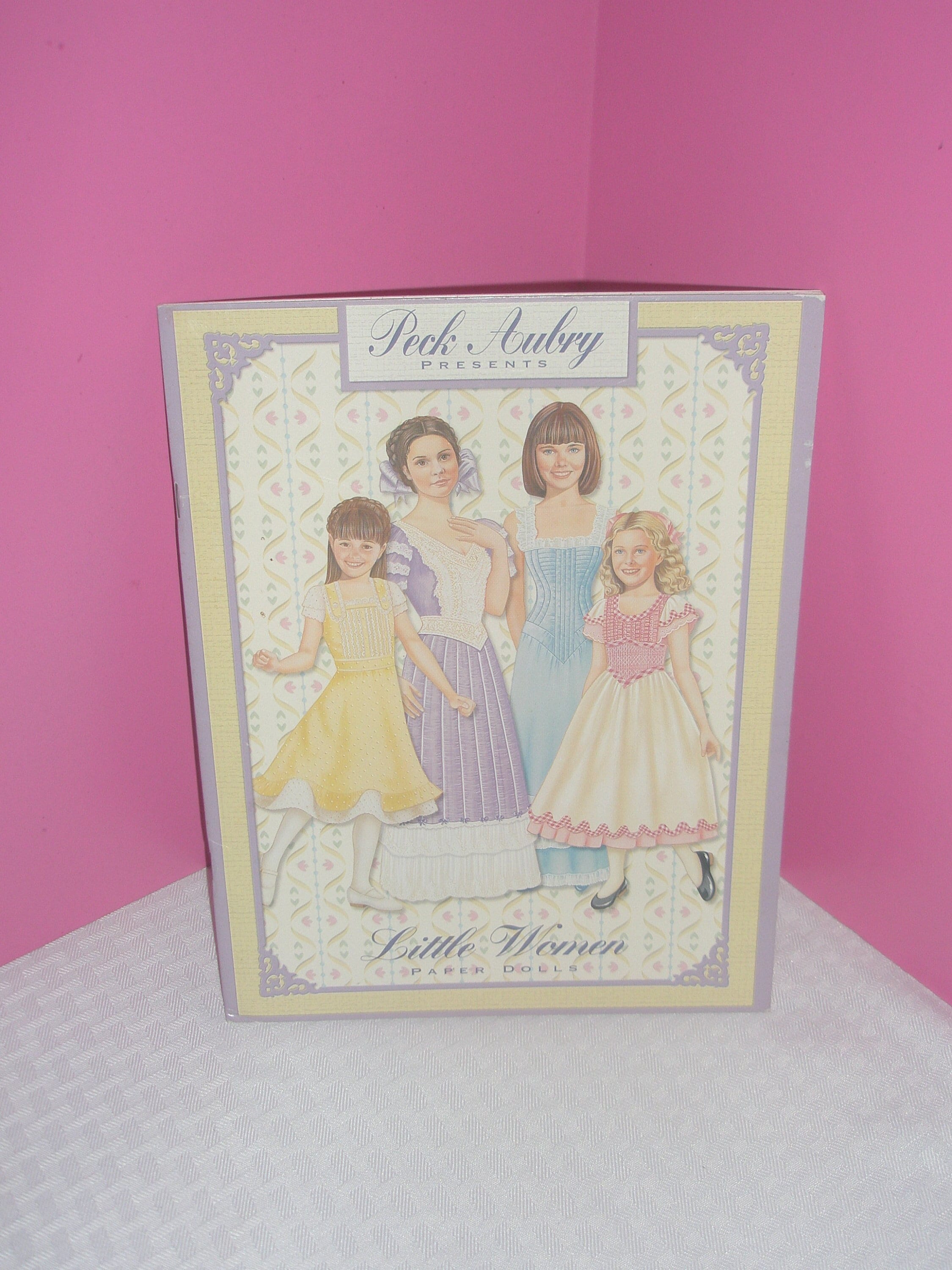 Vintage 1999 LITTLE WOMEN Paper Doll Collection From Peck Aubry / 4 Die ...