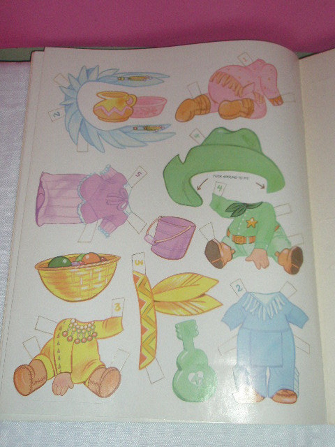 Vintage 1990 QUINTS PAPER DOLLS 1 2 3 4 5. 5 Times the Fun - Etsy
