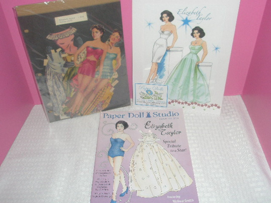 2018 Paper Doll Studio Magazine Issue 119 2018 ELIZABETH TAYLOR Special ...