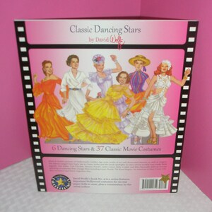 2017 CLASSIC DANCING STARS Paper Doll Book by Fashion Illustrator David ...