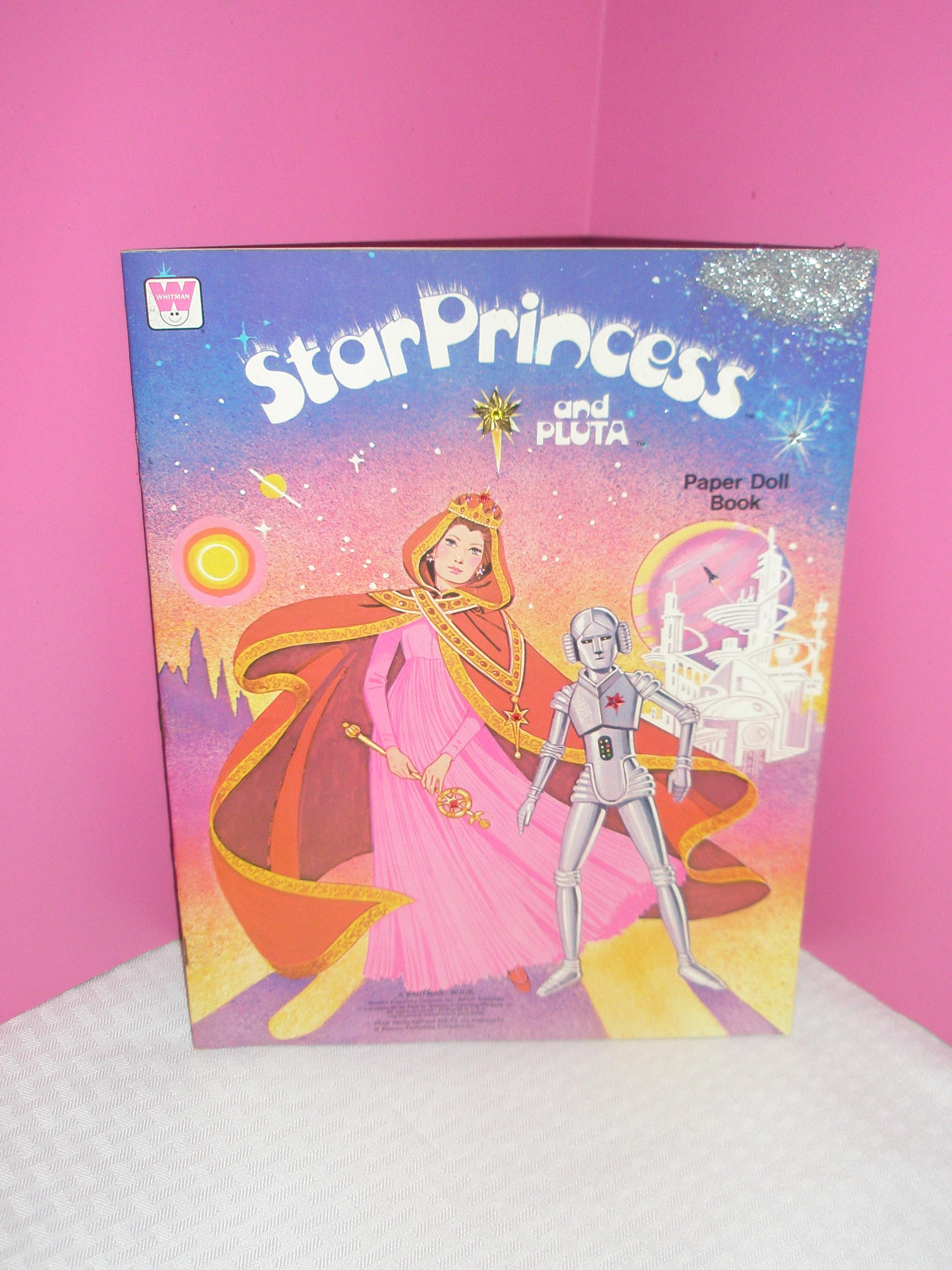 Vintage 1979 STARPRINCESS and PLUTA Paper Doll Book / 4 Pages of ...
