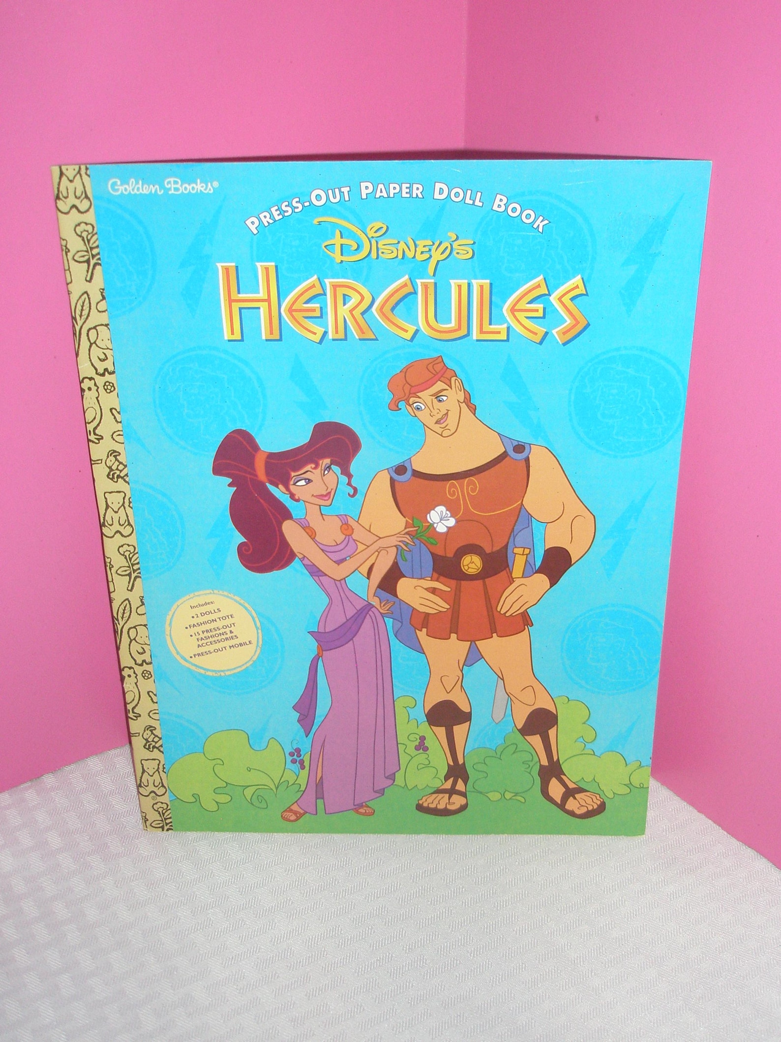 Vintage 1997 Disney’s HERCULES PRESS-OUT Paper Doll Book / Hercules ...