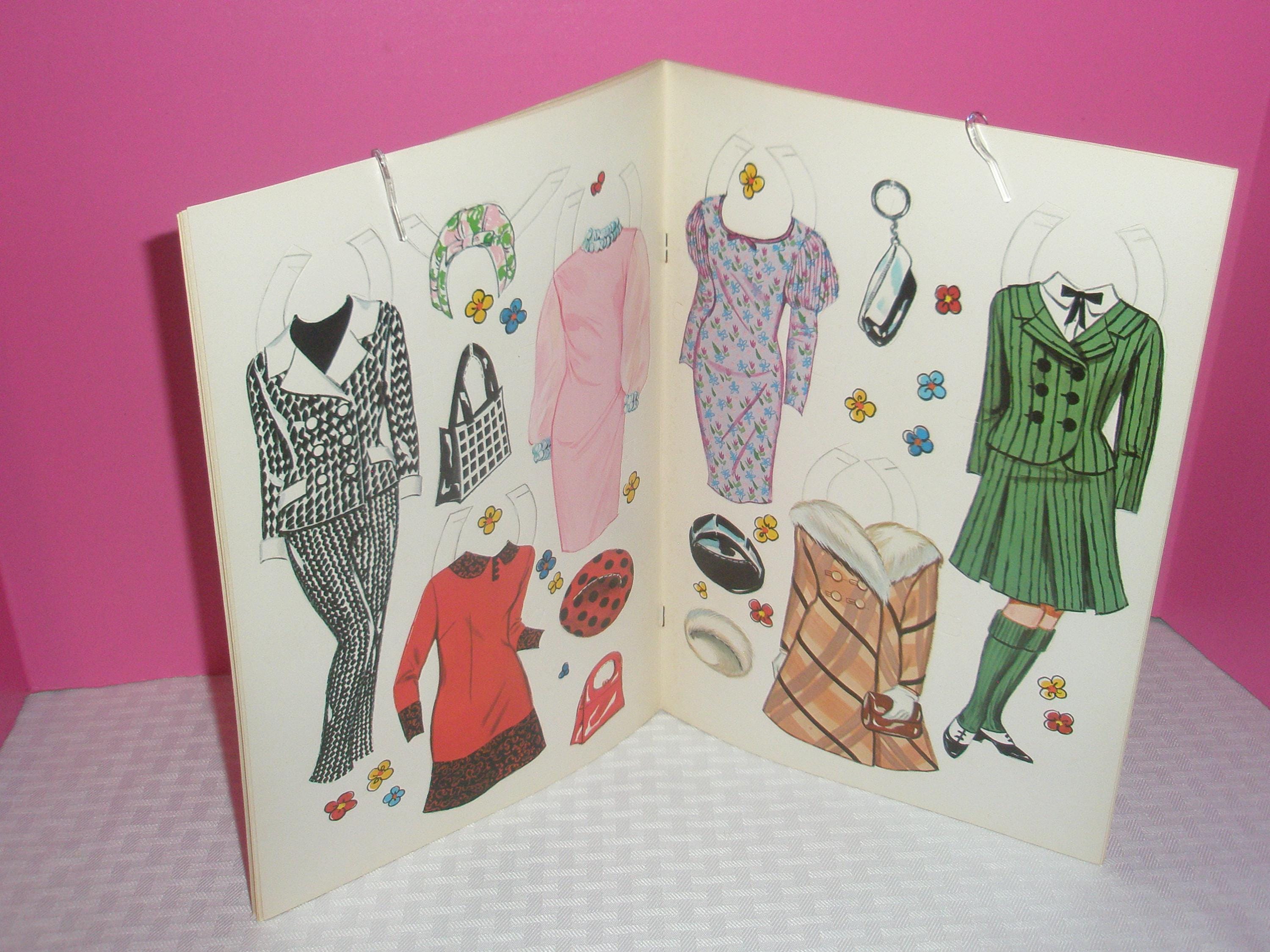 Vintage 1966 TERRI and TONYA the Duo-tones A Paper Doll Book / 2 Paper ...