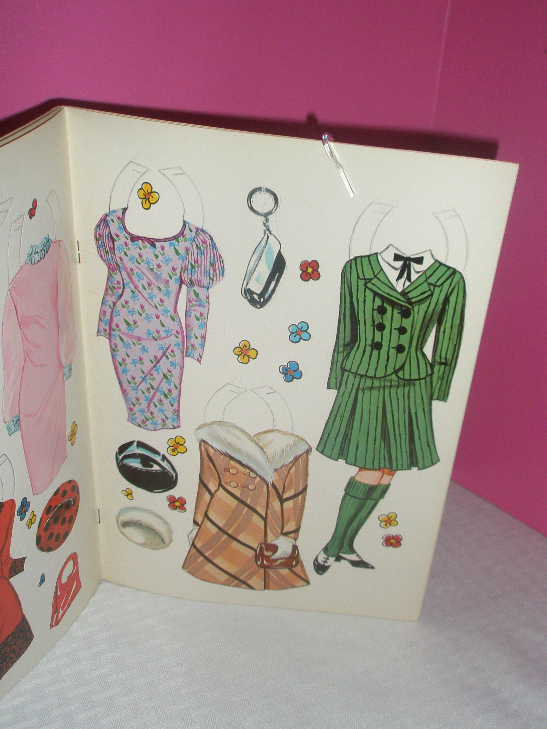 Vintage 1966 TERRI and TONYA the Duo-tones A Paper Doll Book / 2 Paper ...