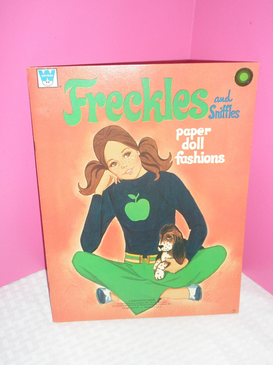 Vintage 1972 FRECKLES and SNIFFLES Paper Doll Book / Freckles Paper ...