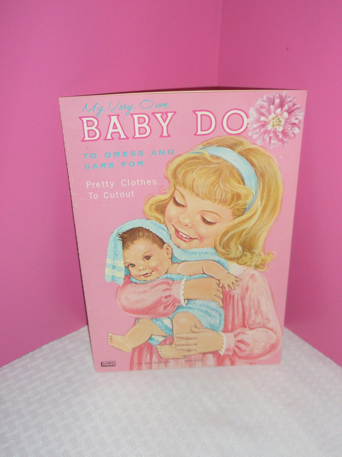 Vintage 1974 My Very Own BABY DOLL Paper Doll Book to Dress and Care ...