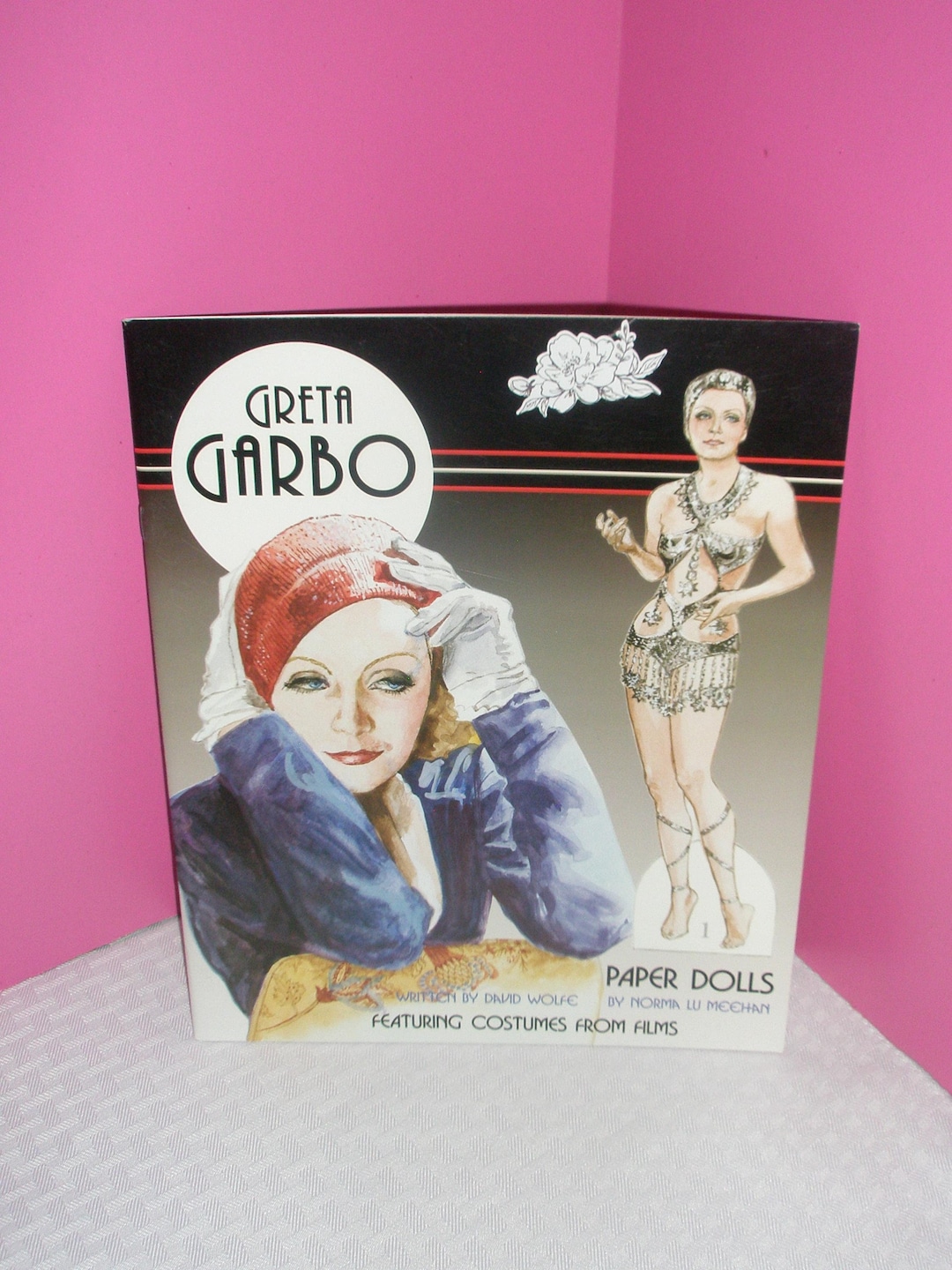 2009 GRETA GARBO Paper Doll Book, Paper Dolls by Norma Lu Meehan ...
