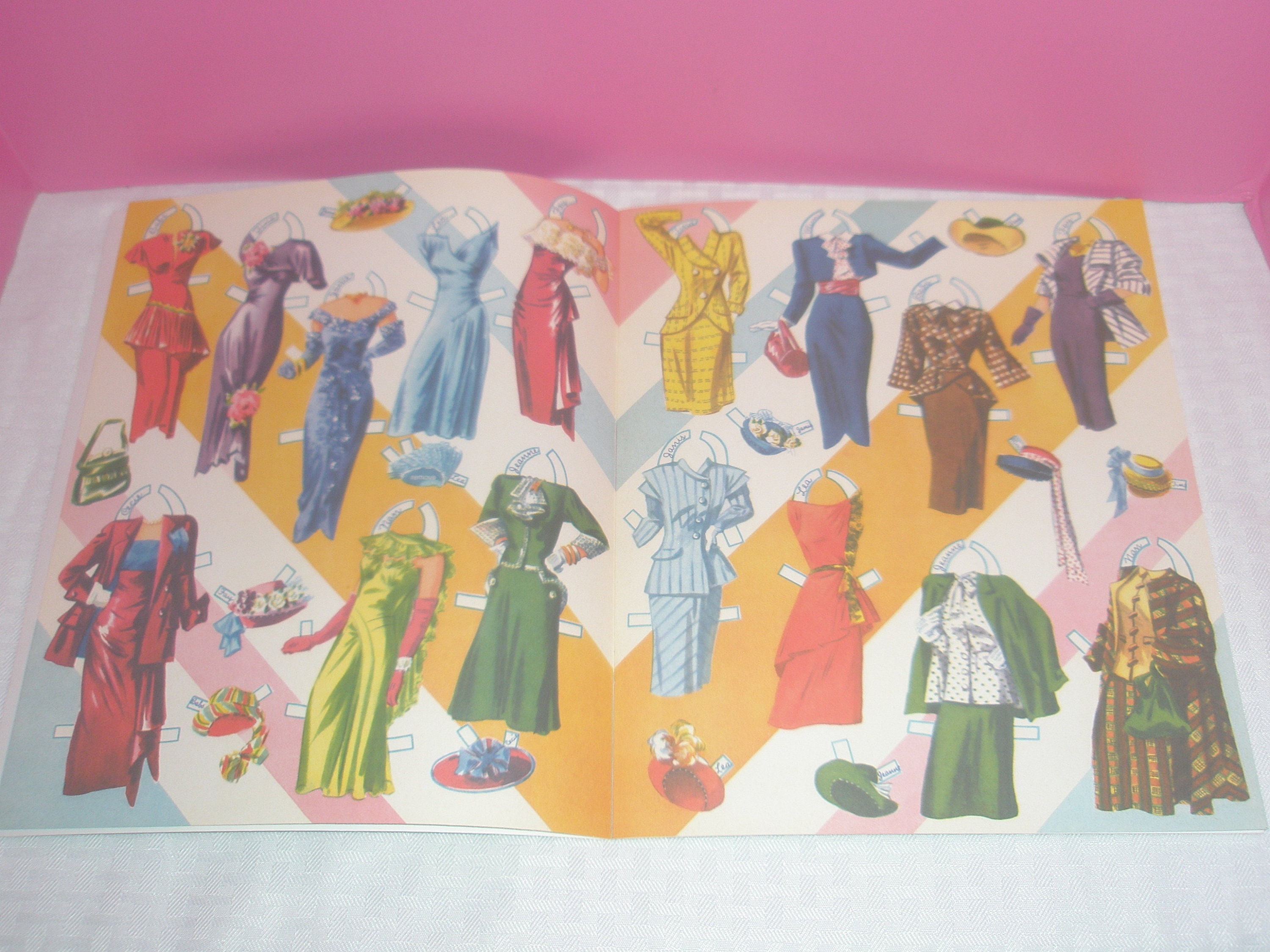 2015 PERT and PRETTY Paper Dolls Reproduction Grand Finale of Fabulous ...