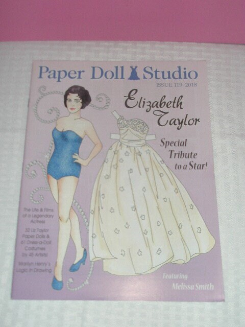 2018 Paper Doll Studio Magazine Issue 119 2018 ELIZABETH TAYLOR Special ...