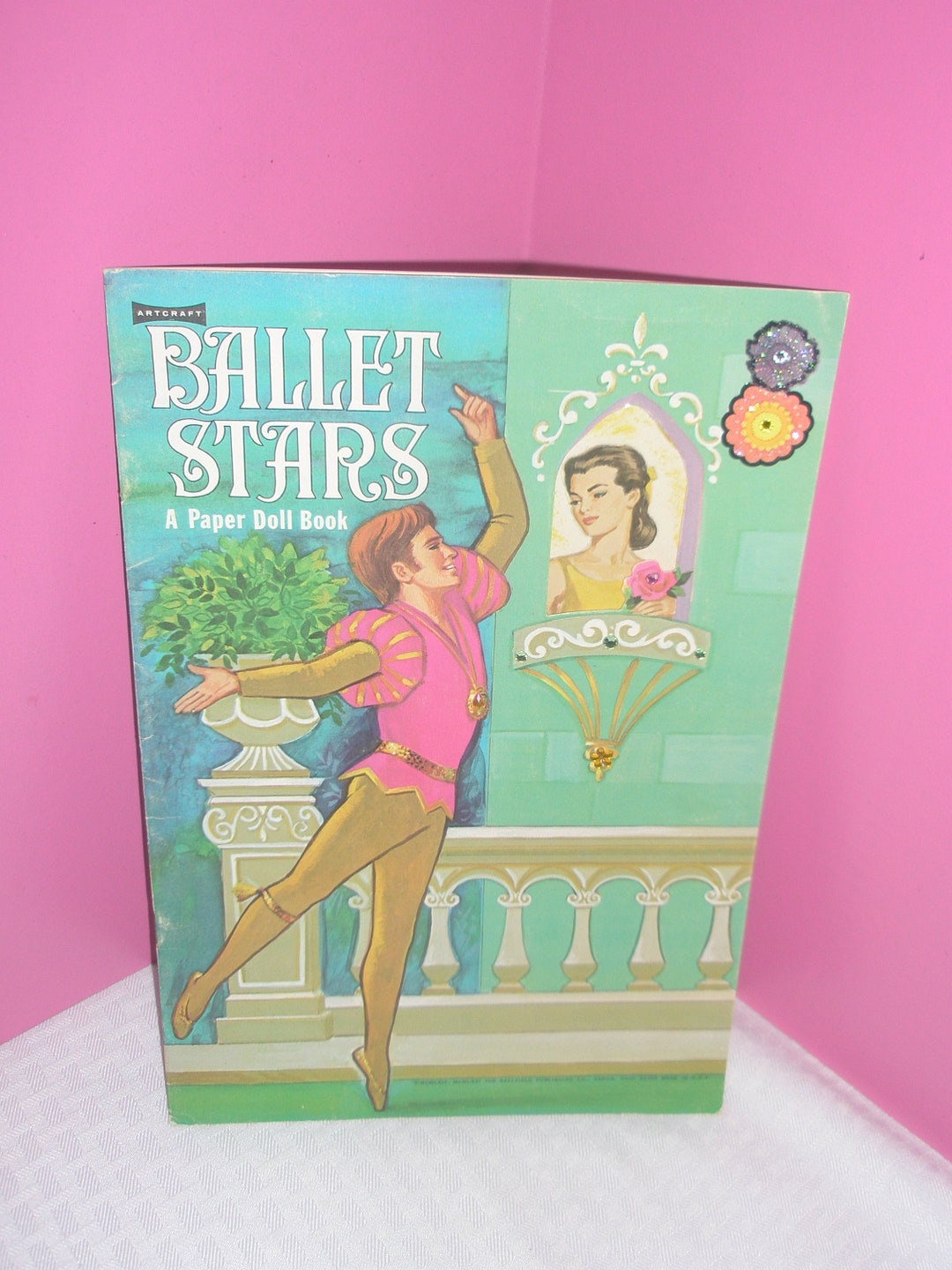Vintage 1964 BALLET STARS A Paper Doll Book / 6 Pages of Ballet ...