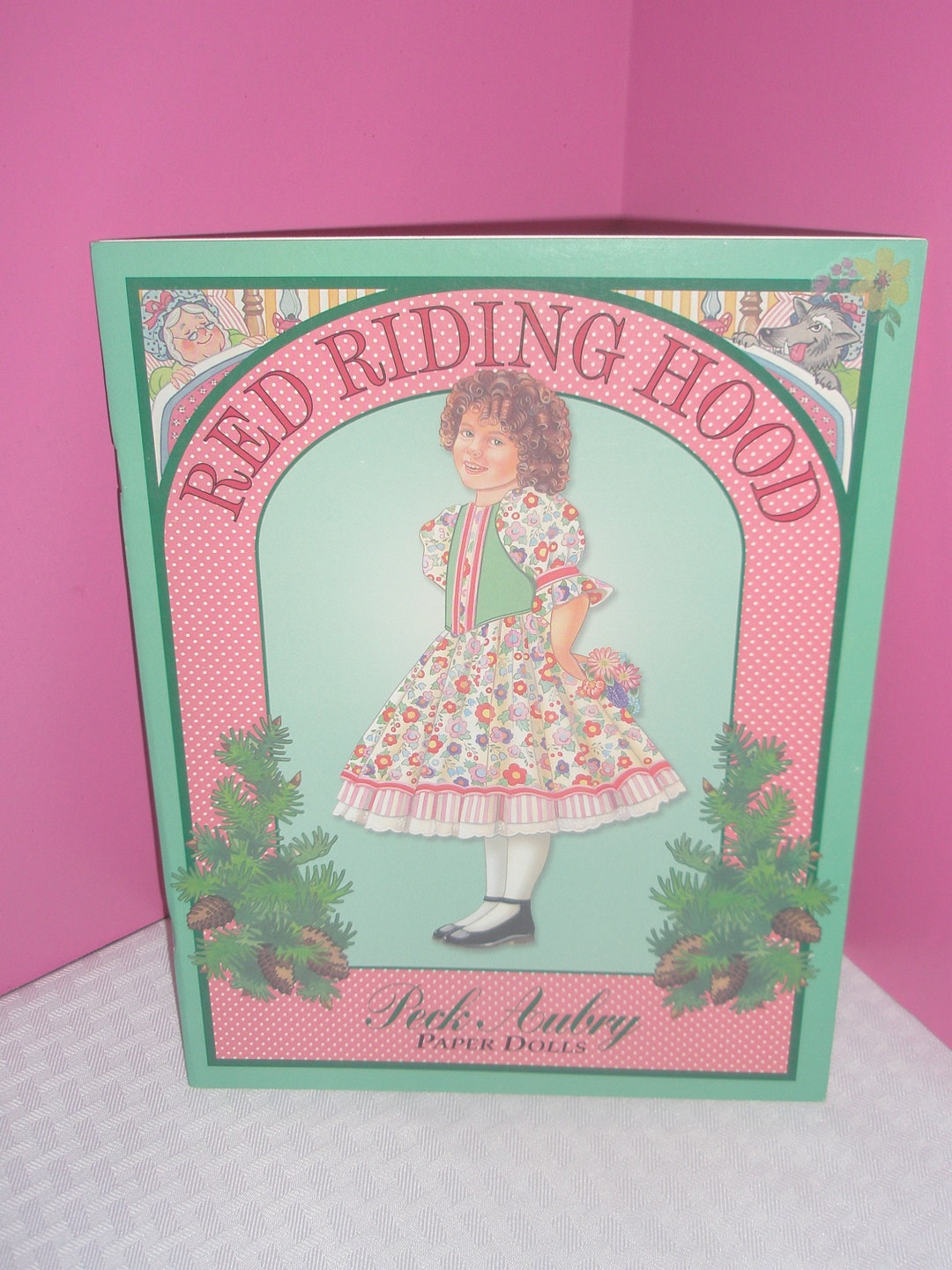 Vintage 1997 RED RIDING HOOD Paper Doll Collection From Peck Aubry / 3 ...