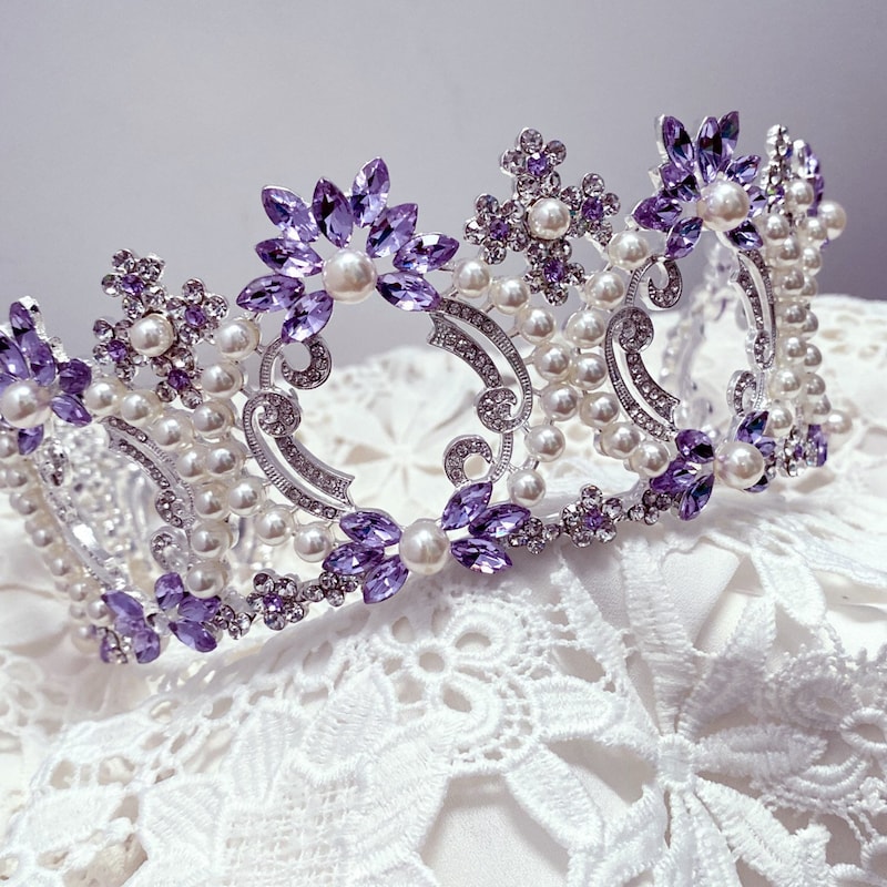 Purple Crown - Etsy