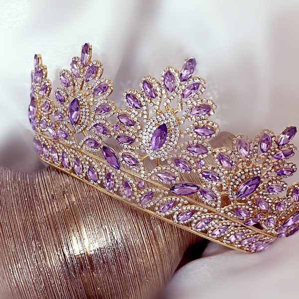 Purple Crown - Etsy